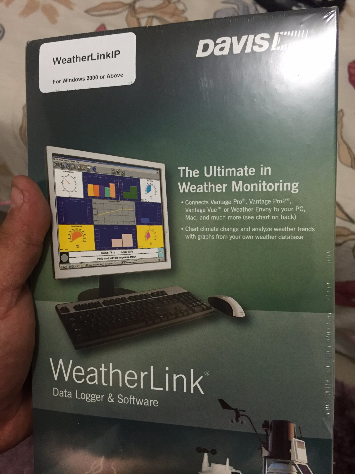Vendo weatherlink ip novo lacrado - Instrumentação Meteorológica ...