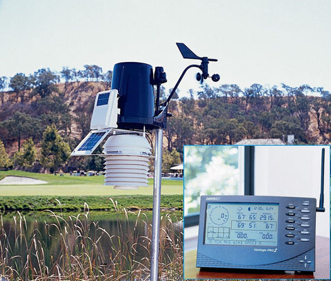 Vendo estação Davis pro 2 modelo 6163+weatherlinkip - Instrumentação ...